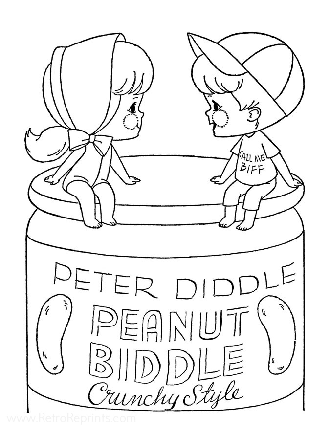 diddle coloring pages