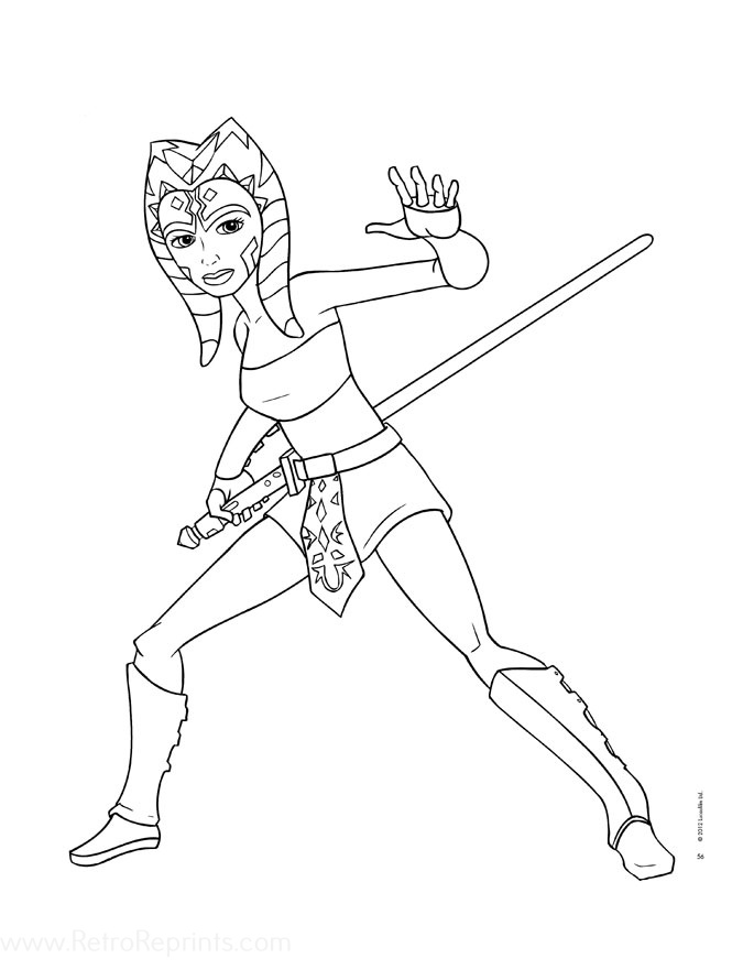 star wars coloring pages clone