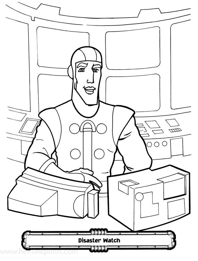 rescue heroes coloring pages