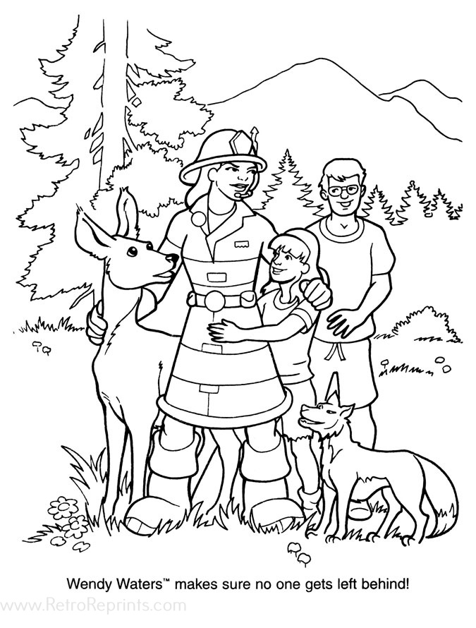 rescue heroes coloring pages