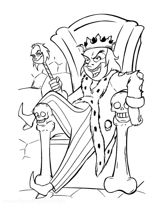 old king cole coloring pages