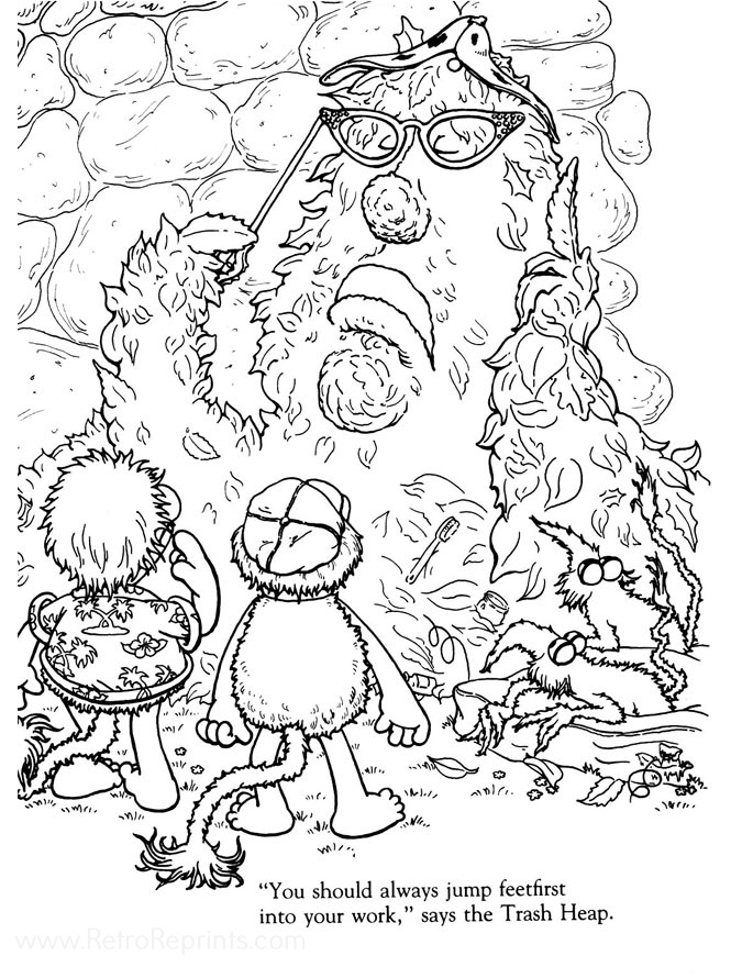 rocks coloring pages