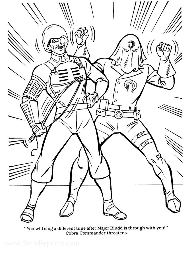 gi joe cobra coloring pages