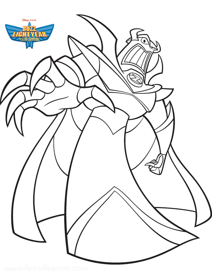 buzzlightyear coloring pages