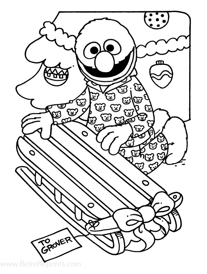 elmo coloring in pages