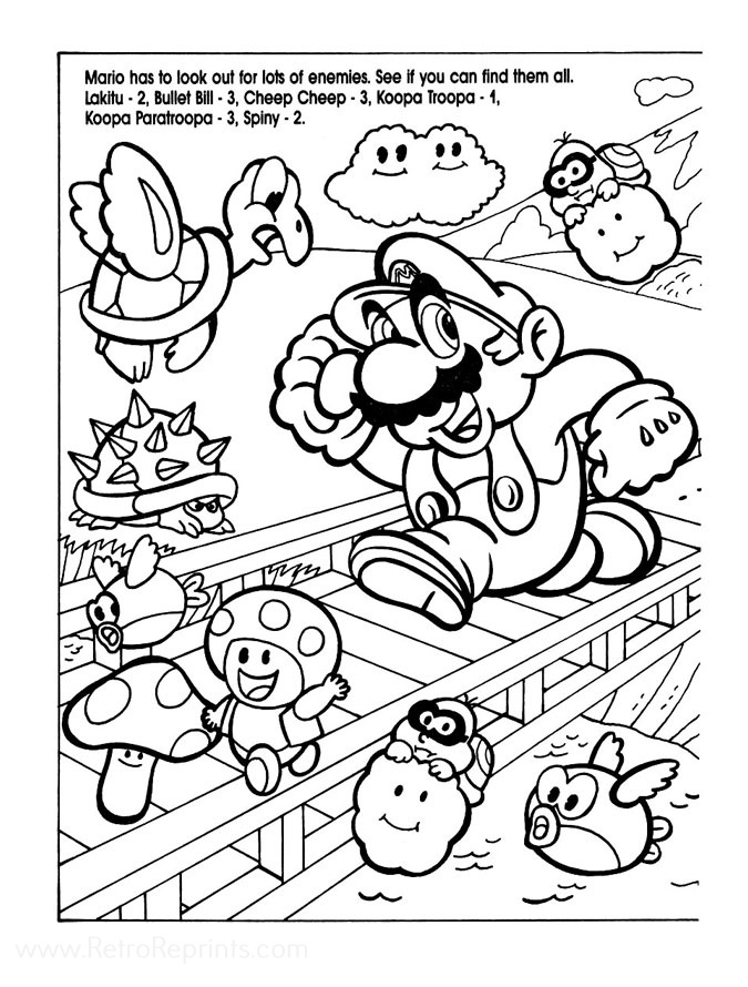 koopa coloring pages