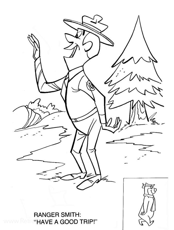 how to draw yogi bear book