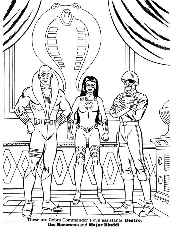 gi joe cobra coloring pages