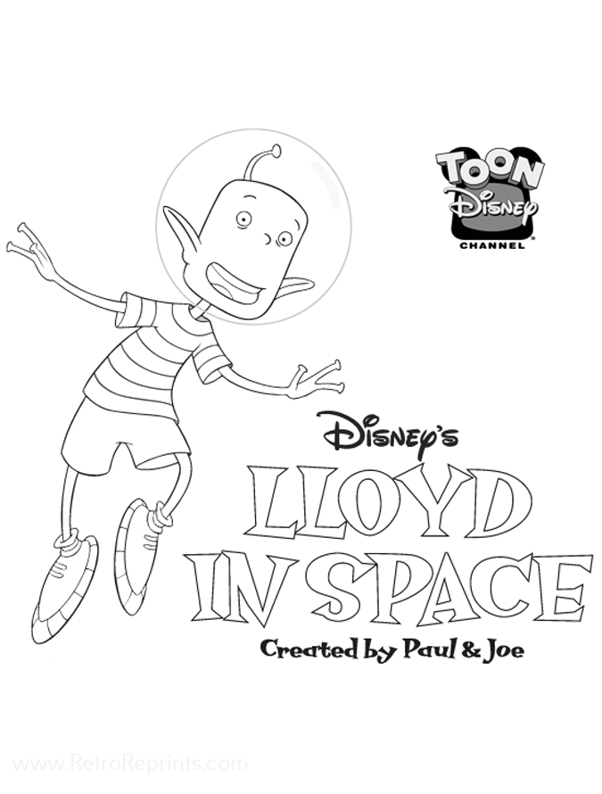 lloyd coloring pages