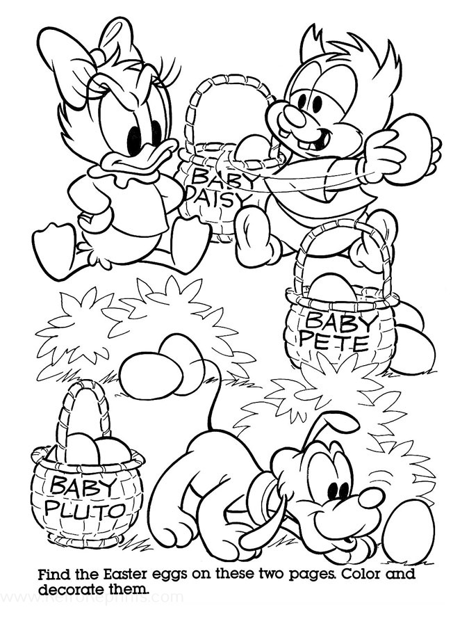 coloring pages with disney