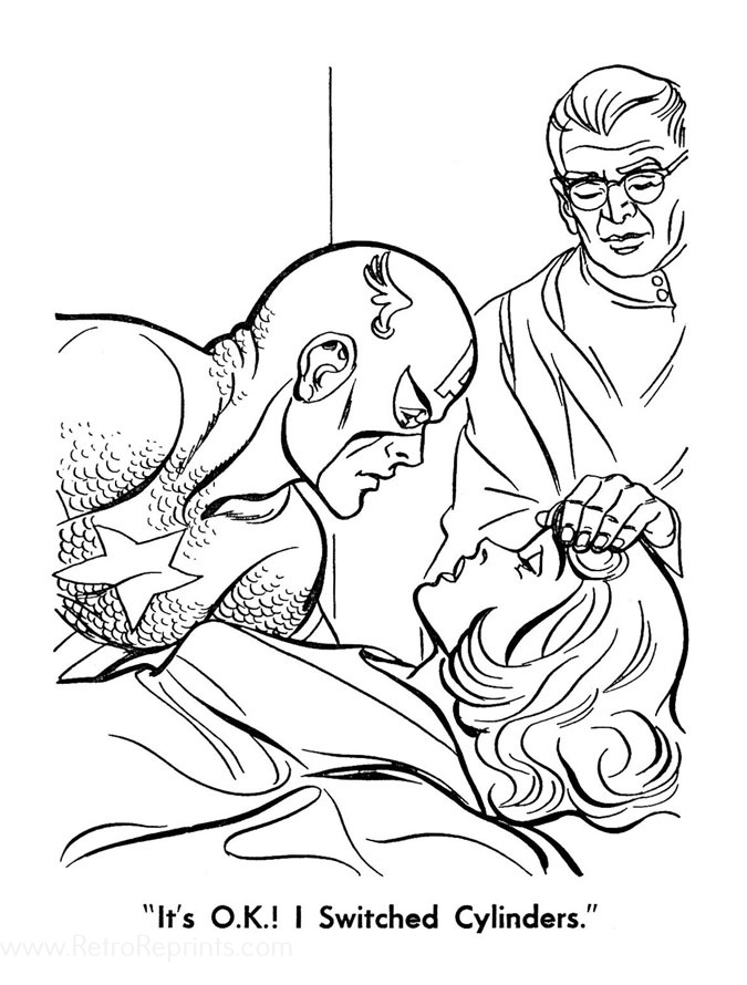 dare devil coloring pages