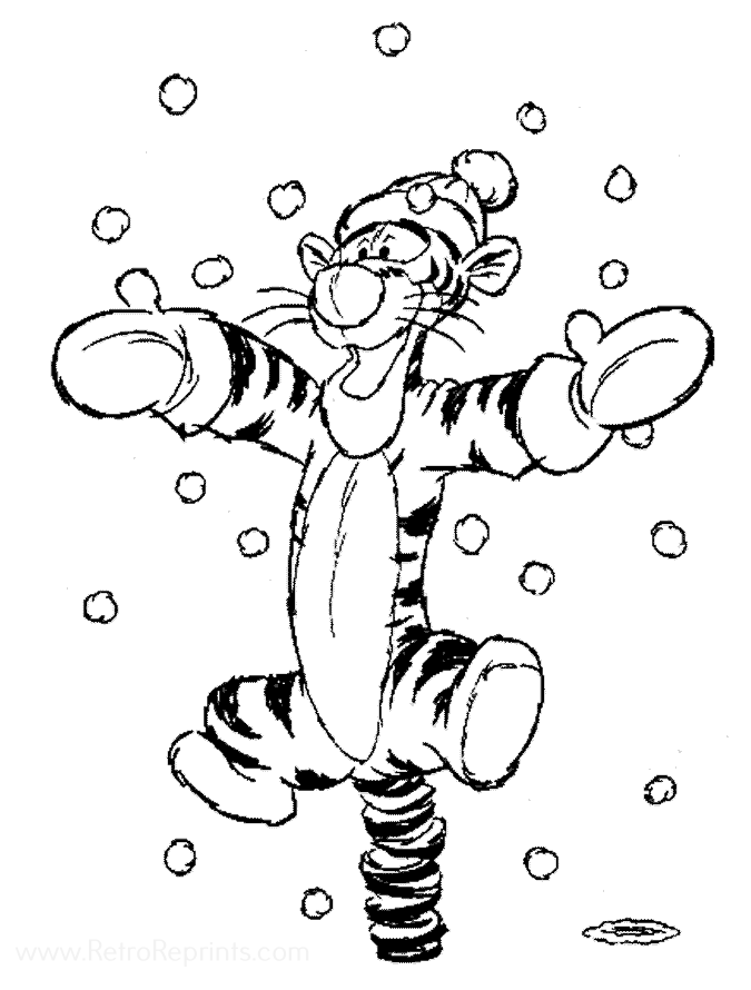 winnie the phoo coloring pages