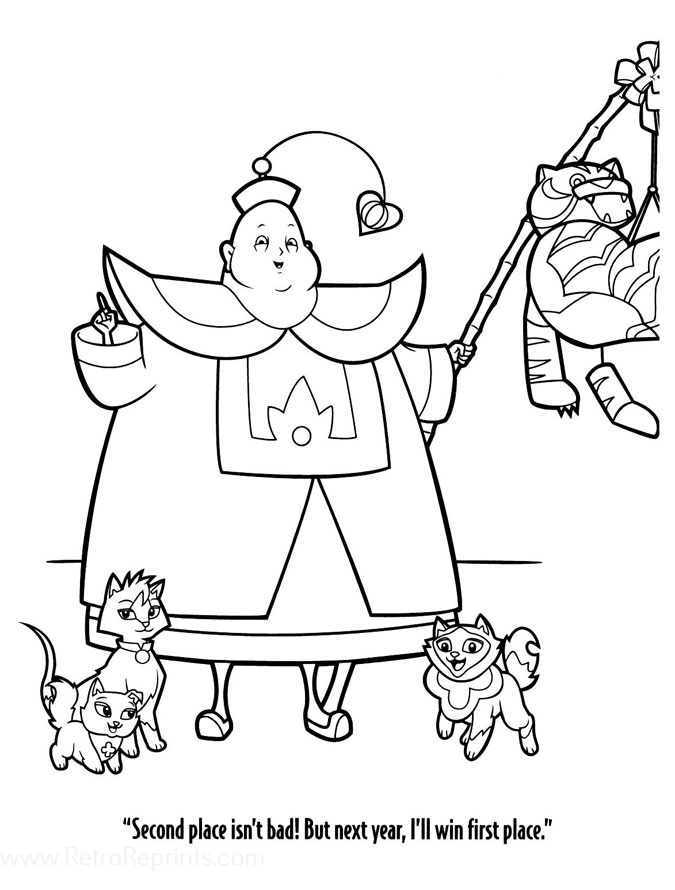 second position coloring pages