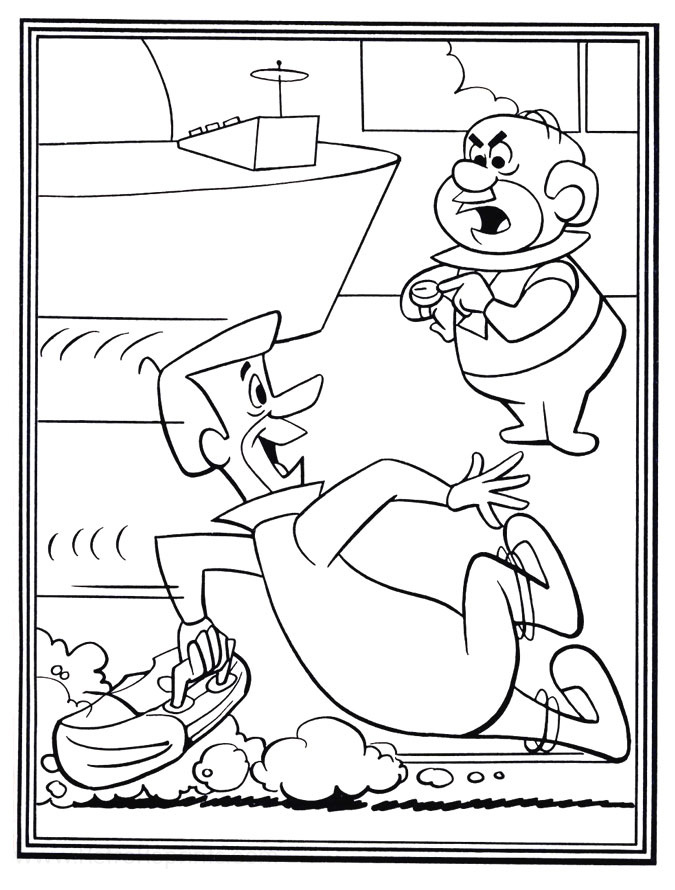 jetson coloring pages