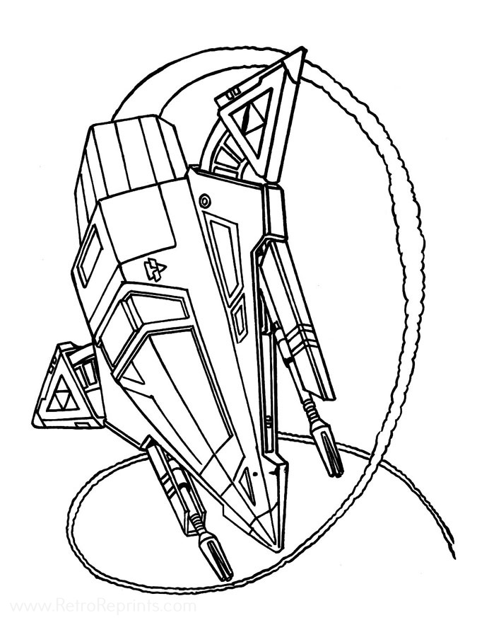 star wars ships coloring pages