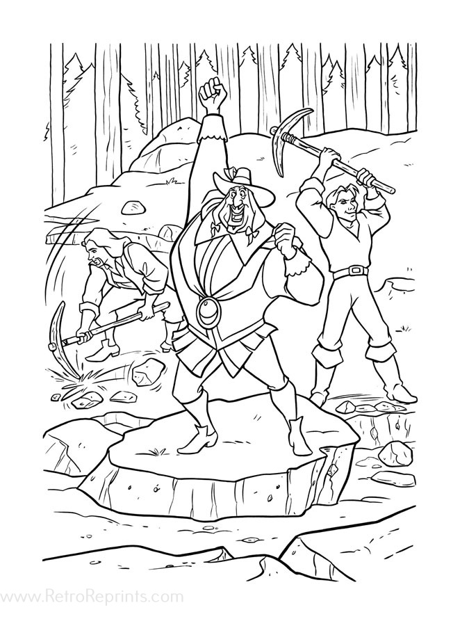 pocohantas coloring pages