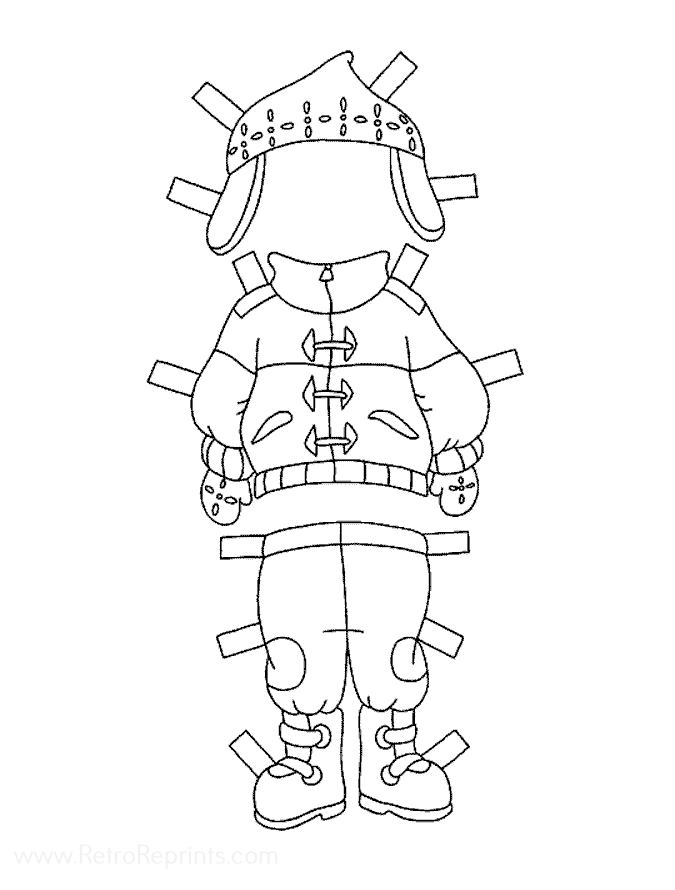 caillou printable coloring pages