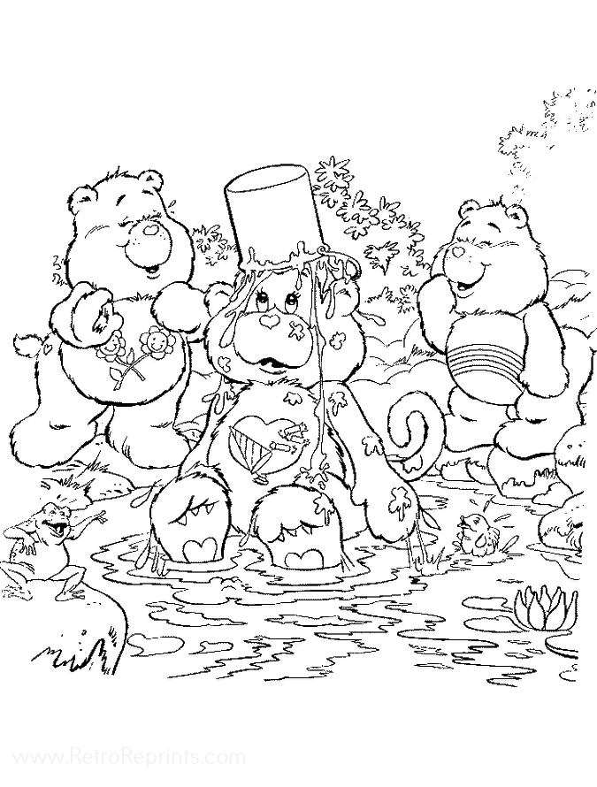 care bear coloring pages