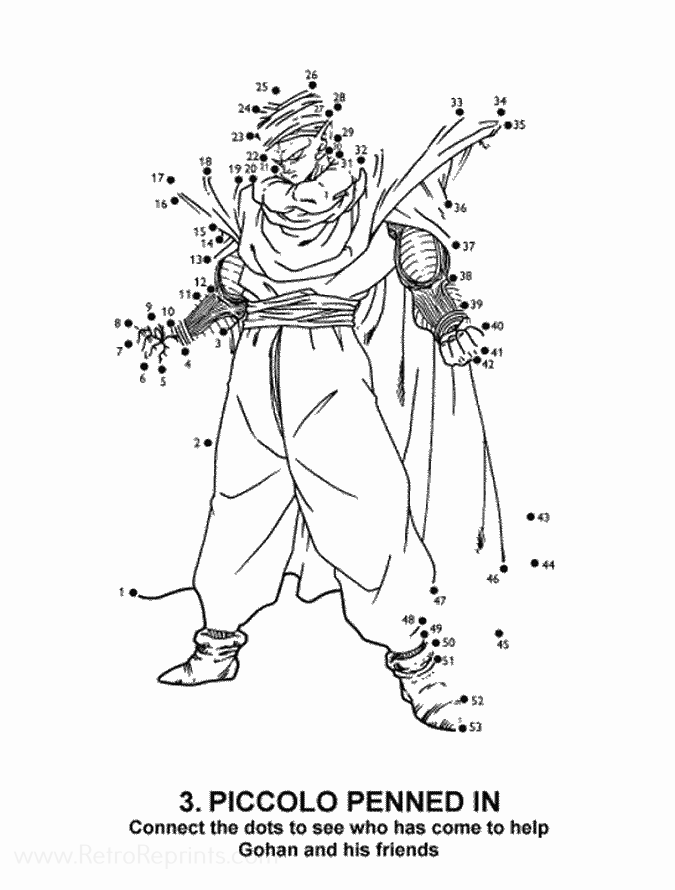 dragon boll z coloring pages
