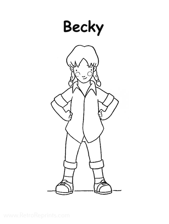 george shrinks coloring pages