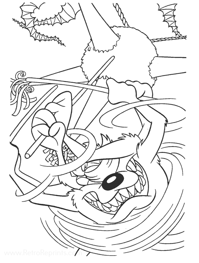 taz coloring pages