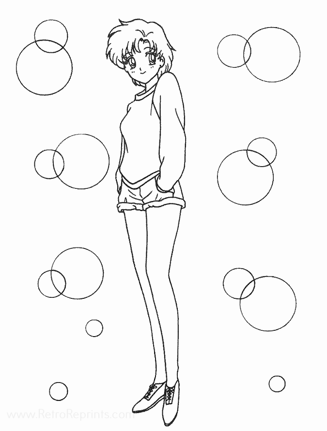 coloring pages for sailor moon