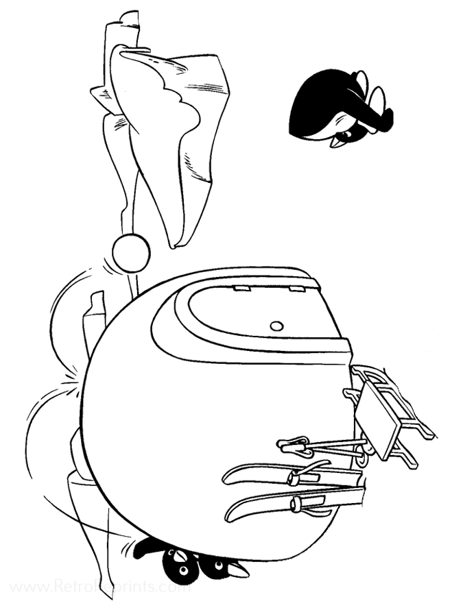 pingu coloring pages