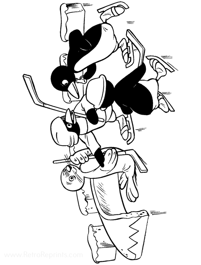 pingu coloring pages