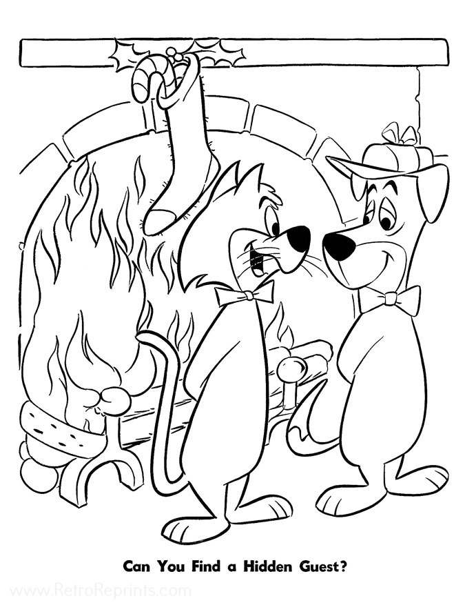 yogi bear coloring pages