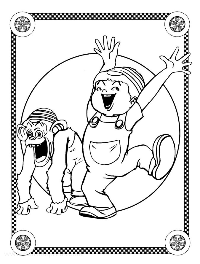 free speed racer coloring pages