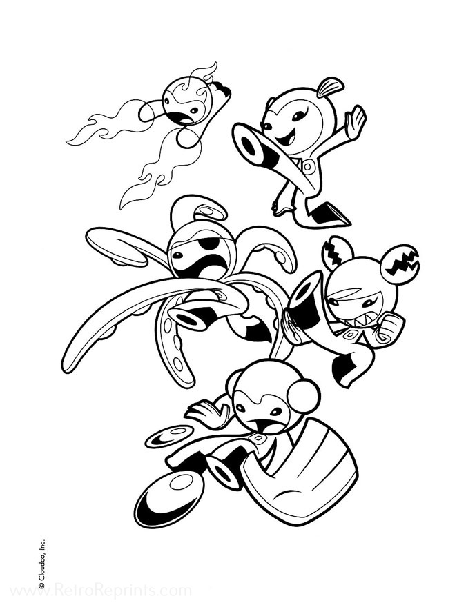 package coloring pages