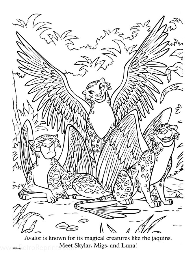 elena avalor coloring pages
