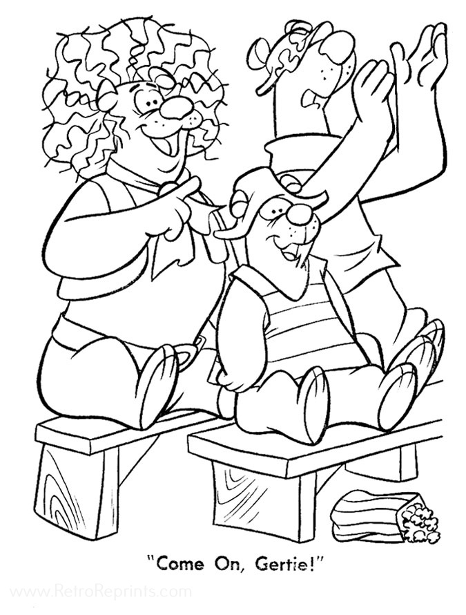 com bing hair coloring pages