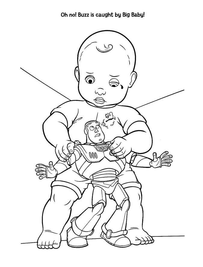 toy story 3 coloring pages