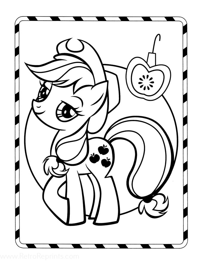 my lil pony coloring pages