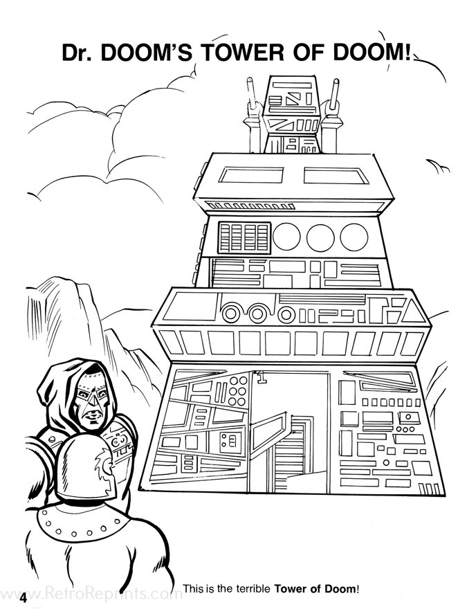 doom coloring pages
