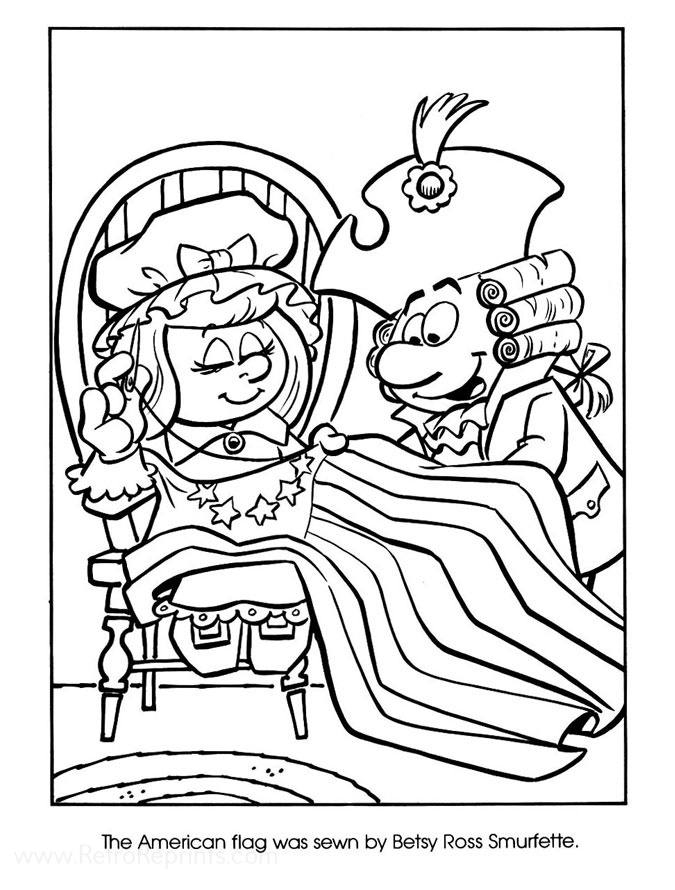 smurfs halloween coloring pages